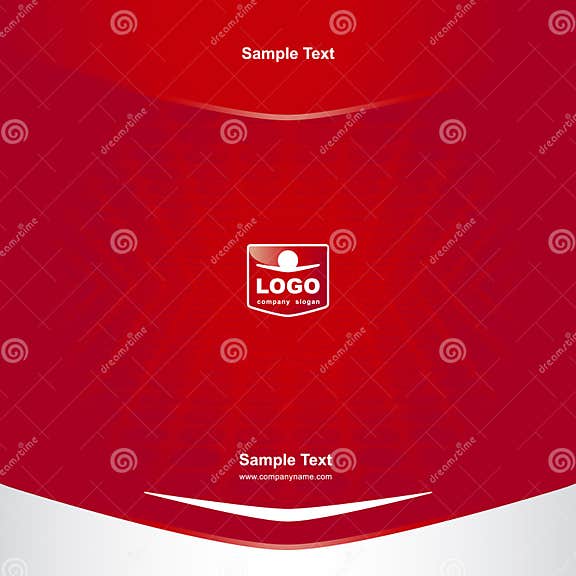 Cover with logo stock vector. Illustration of cover, headed - 5016377