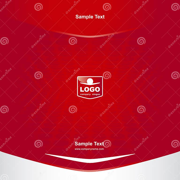 Cover with logo stock vector. Illustration of cover, headed - 5016377