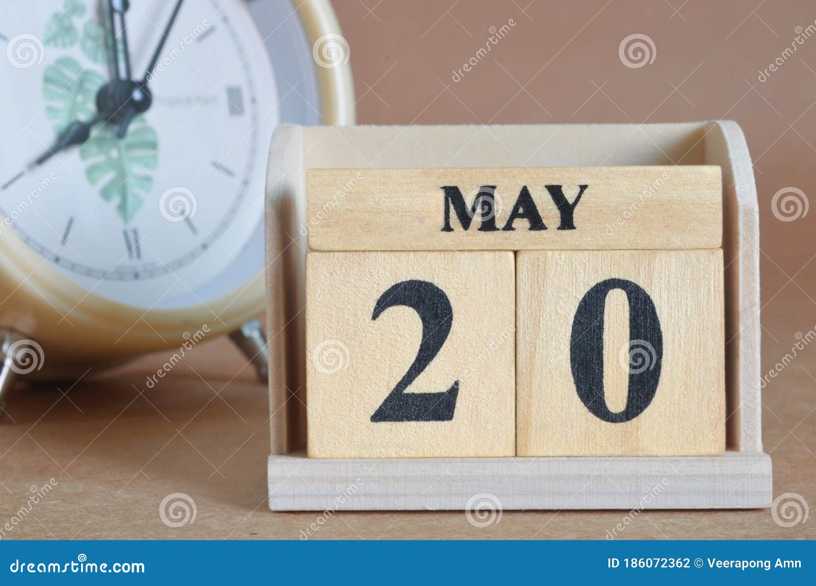 May 20, Cover Design with Number Cube. Stock Photo - Image of cover ...