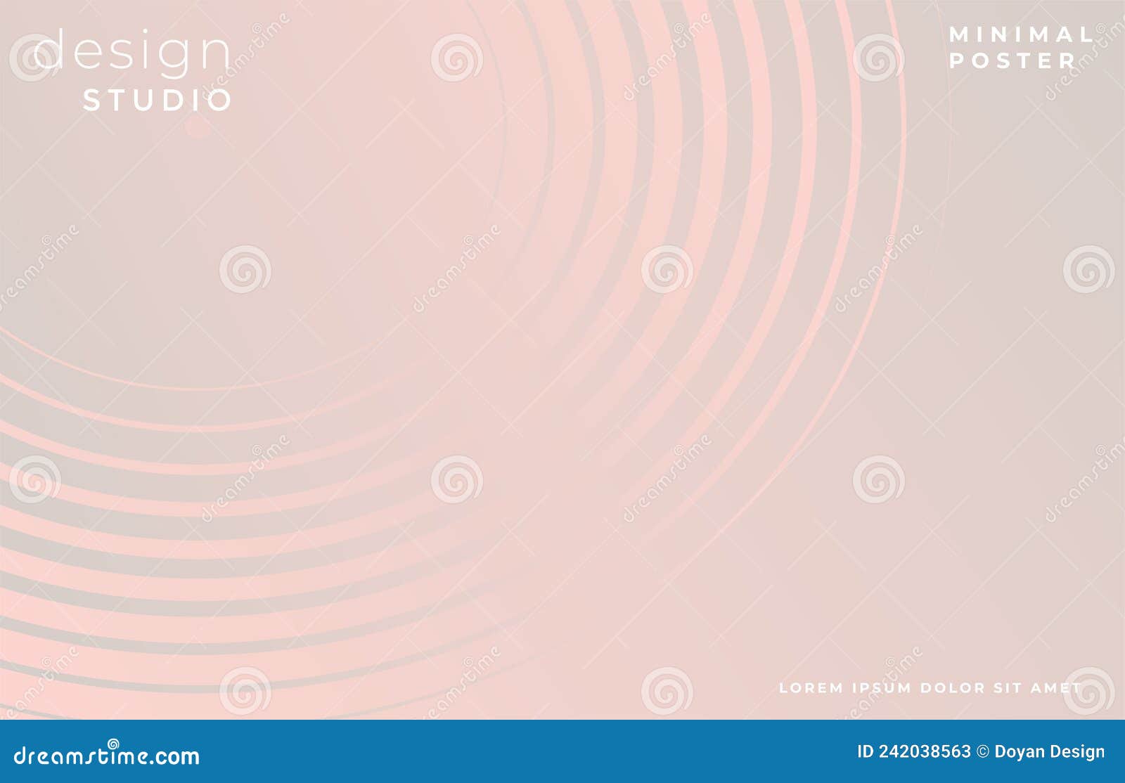 Design with Curve Line Pattern Stock Vector - Illustration of work ...