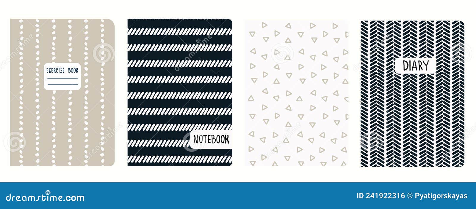 Cover Page Templates Based on Seamless Geometric Patterns in Basic ...