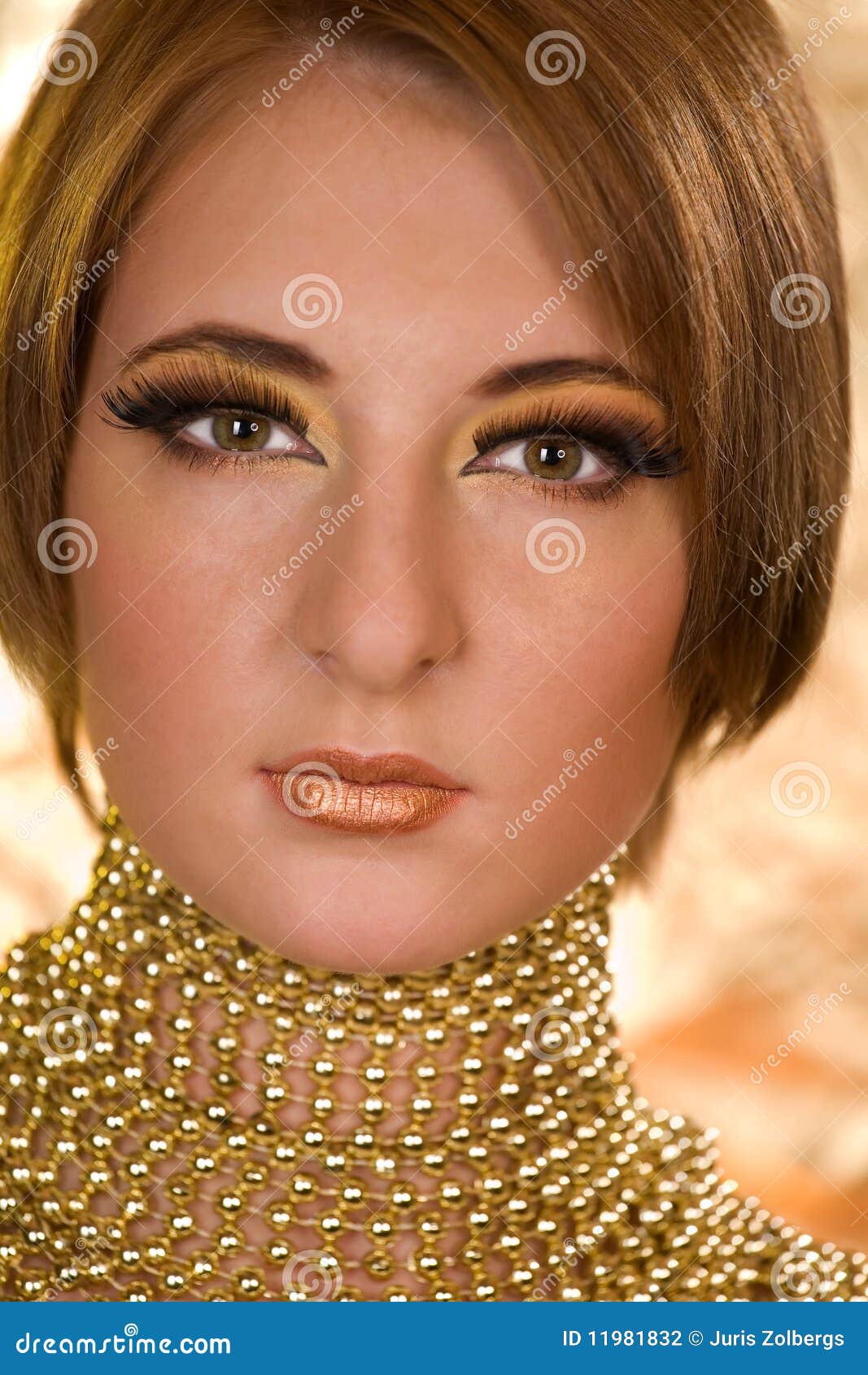 Cover Portrait of Beautiful Model Stock Photo - Image of cover, close ...