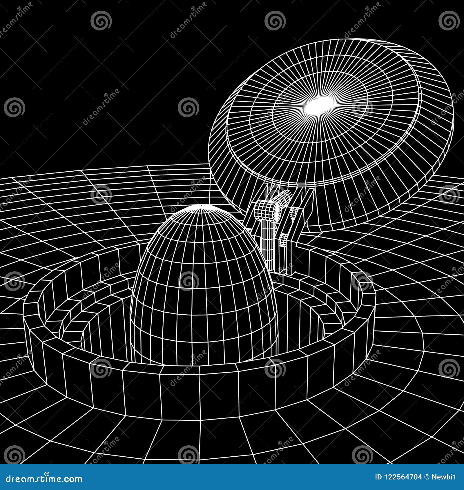 Cover rocket silo stock vector. Illustration of bunker - 122564704