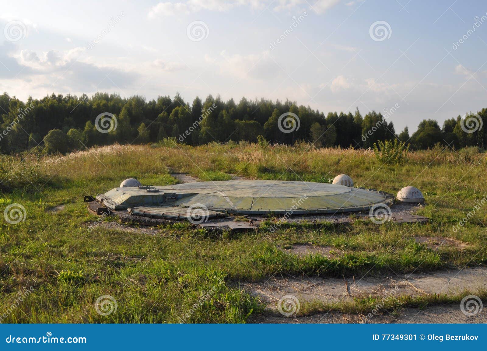 Cover Silo Intercontinental Ballistic Missile Stock Image - Image of ...