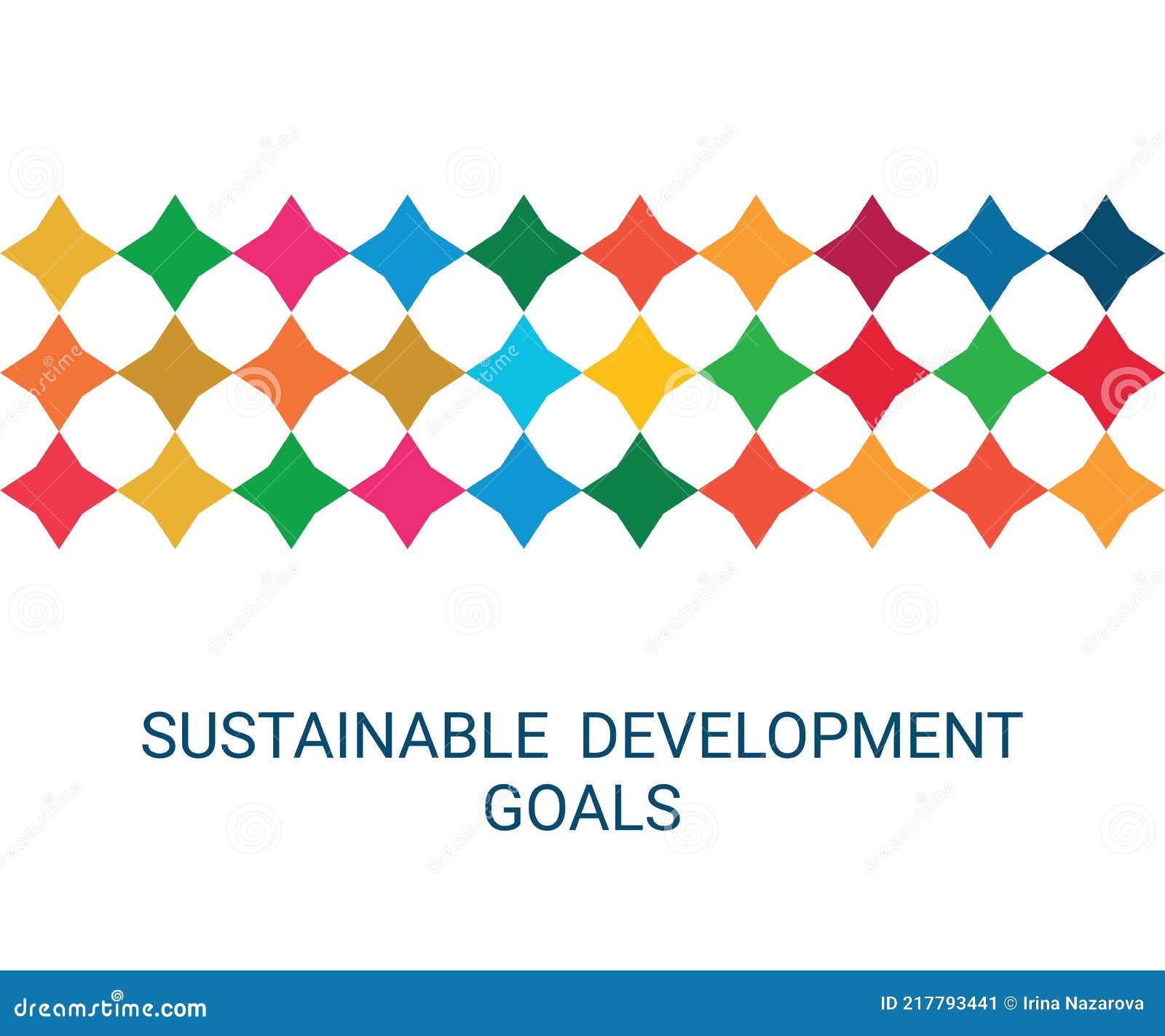 Cover. Sustainable Development Goals Colors Stock Vector - Illustration ...