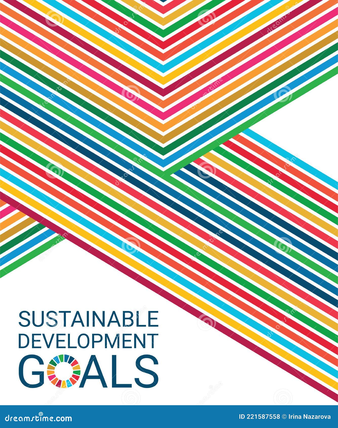 Cover. Sustainable Development Goals. Vector Illustration EPS Stock ...
