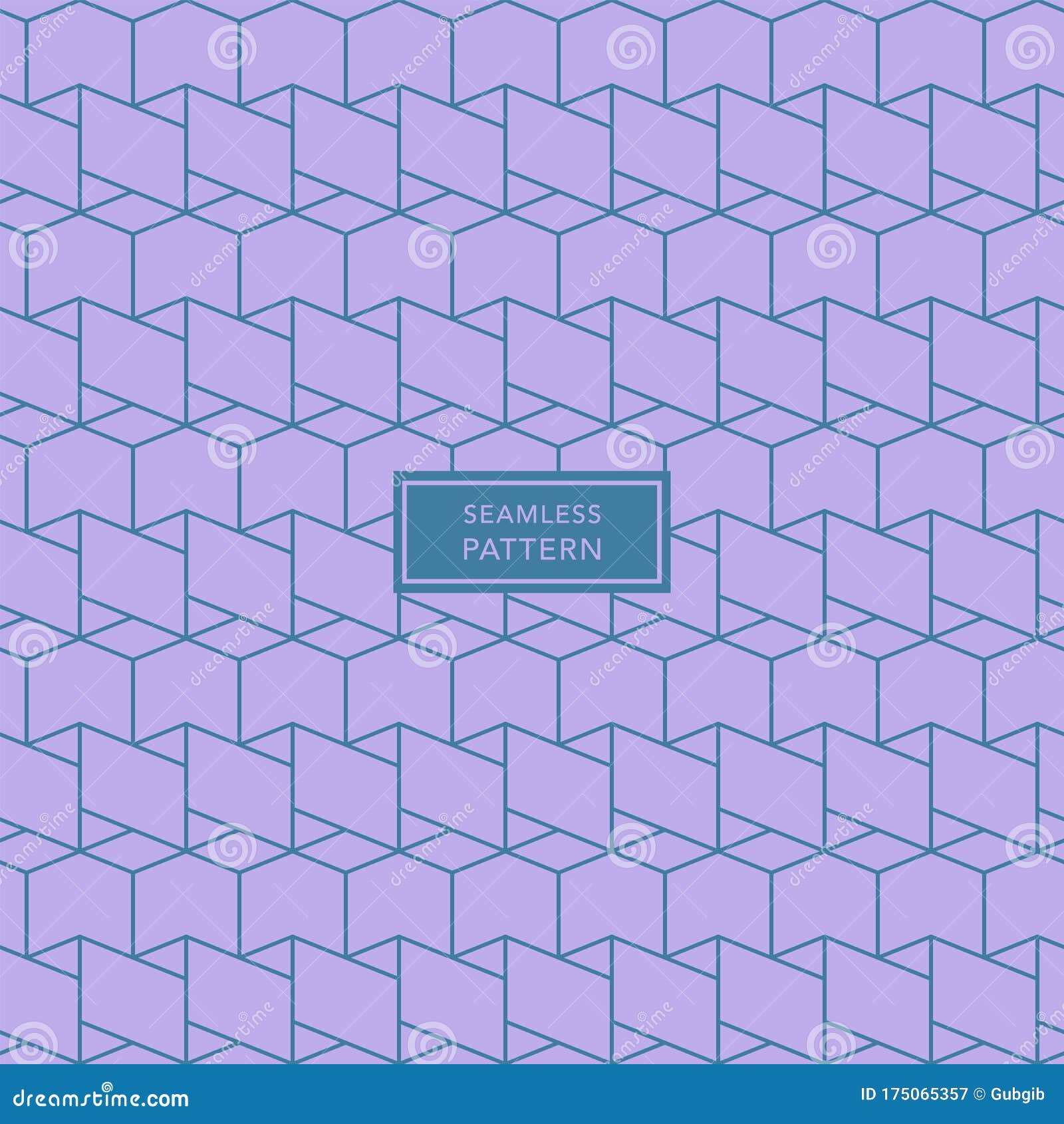 Cover Template Design with Violet and Blue Geometric Pattern Stock ...