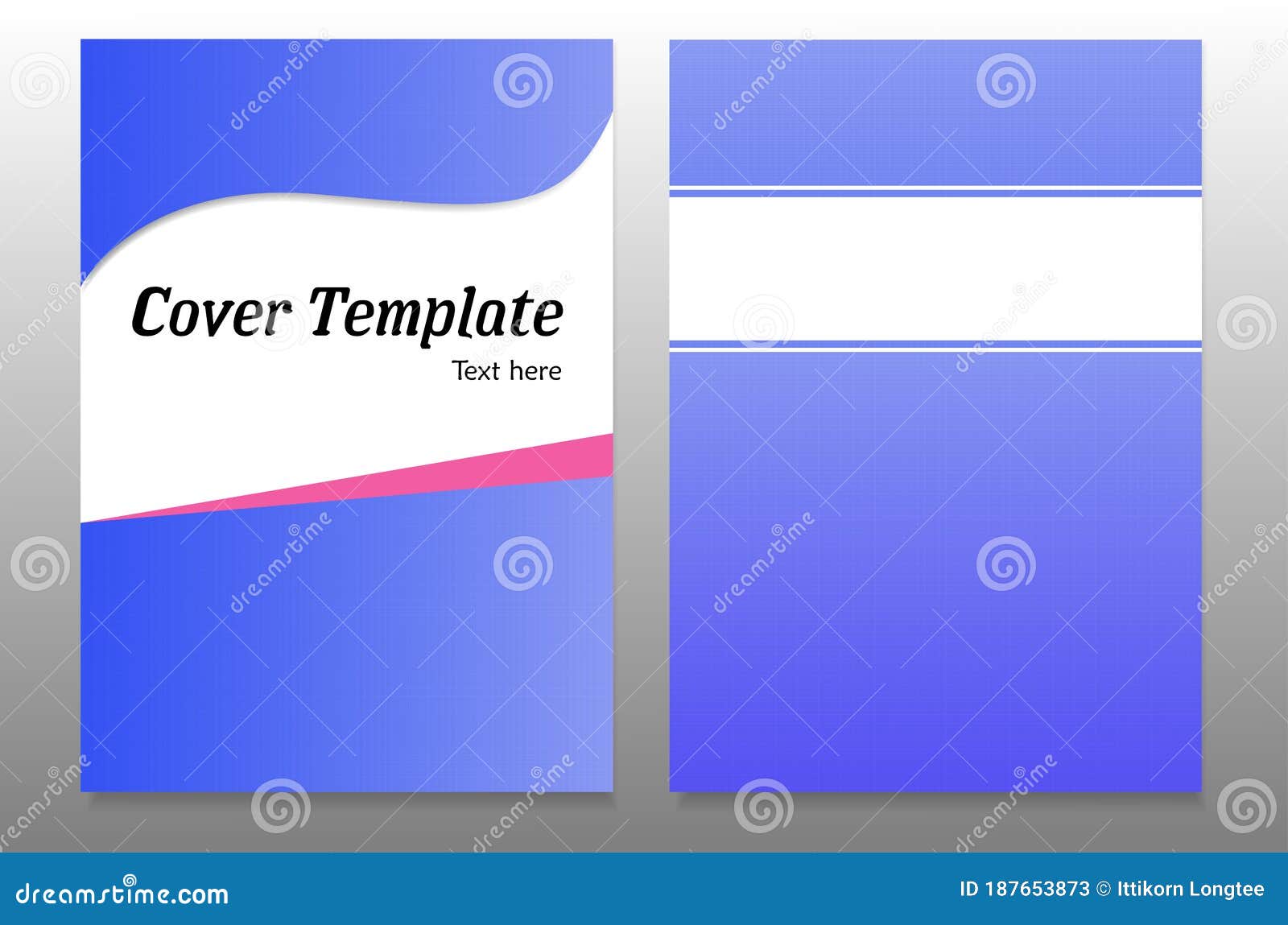 Cover Template A4 sizes stock vector. Illustration of geometric - 187653873