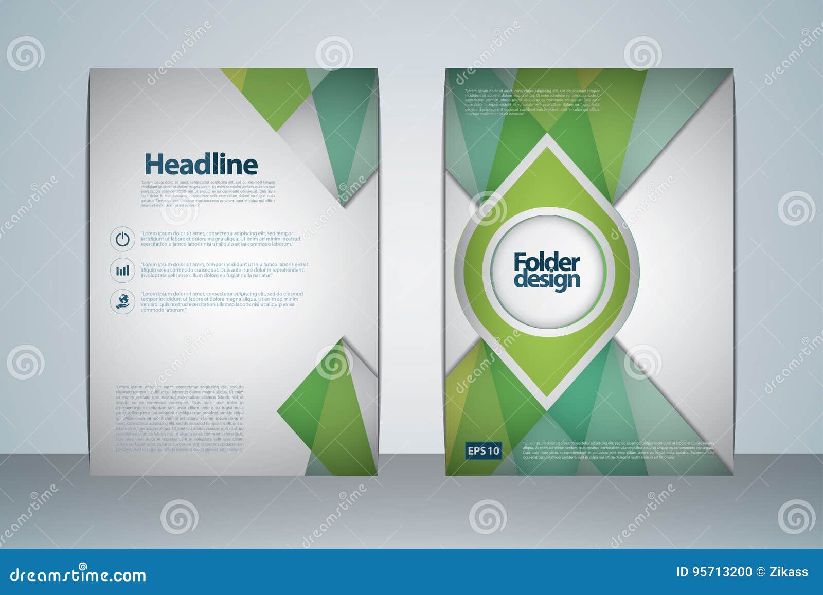 2017 A4 Cover Template. stock illustration. Illustration of modern ...