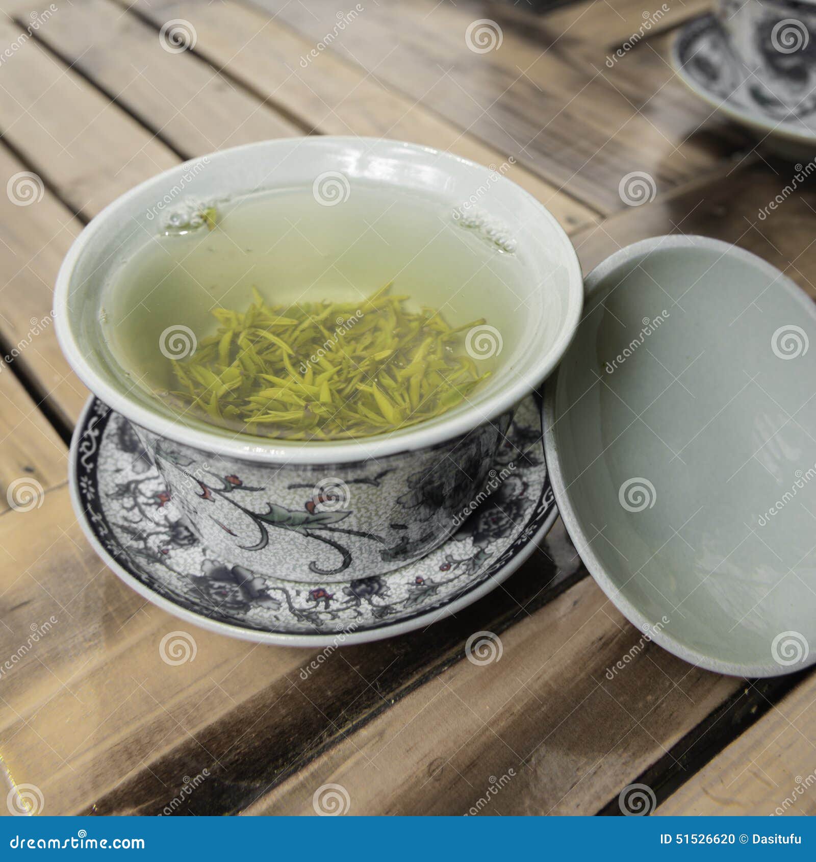 Covered bowl tea stock photo. Image of asia, leisure - 51526620