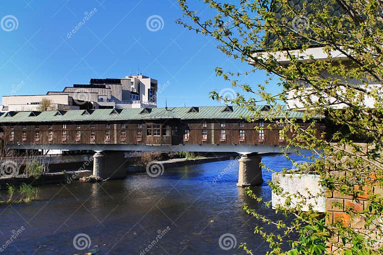 Covered Bridge, Lovech, Bulgaria Stock Image - Image of historic ...