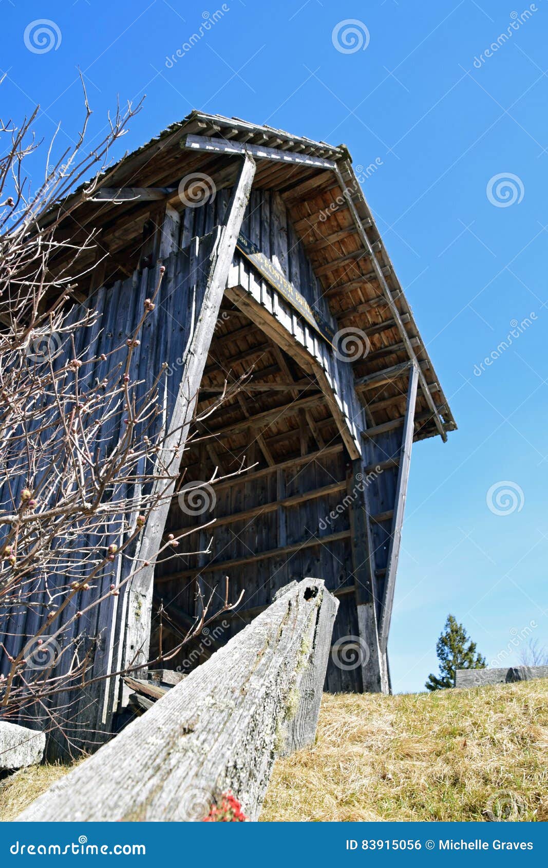 Covered Bridge stock photo. Image of structure, railing - 83915056