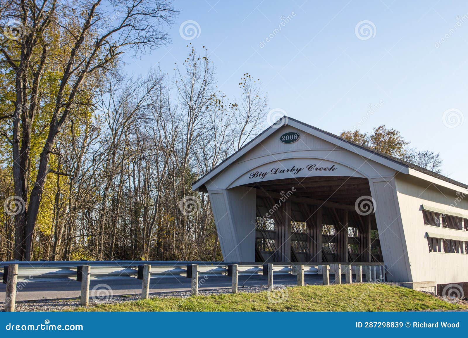 Covered Bridges in Union County, Ohio Stock Image - Image of bridges ...