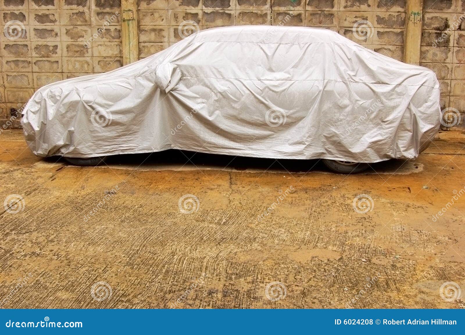 Covered car stock photo. Image of damp, hidden, protect - 6024208
