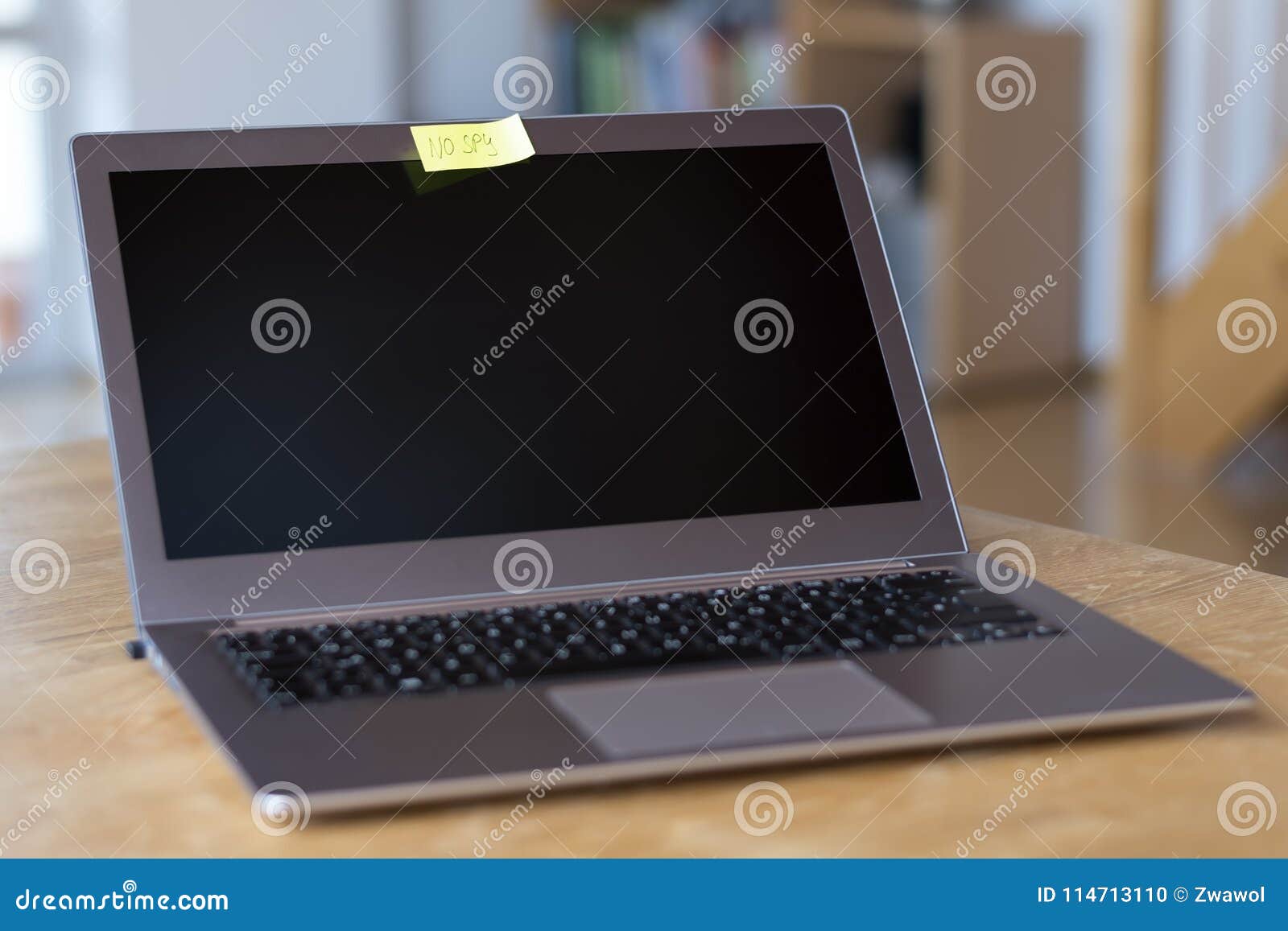 Covered Computer Camera Lens Stock Photo - Image of internet, close ...