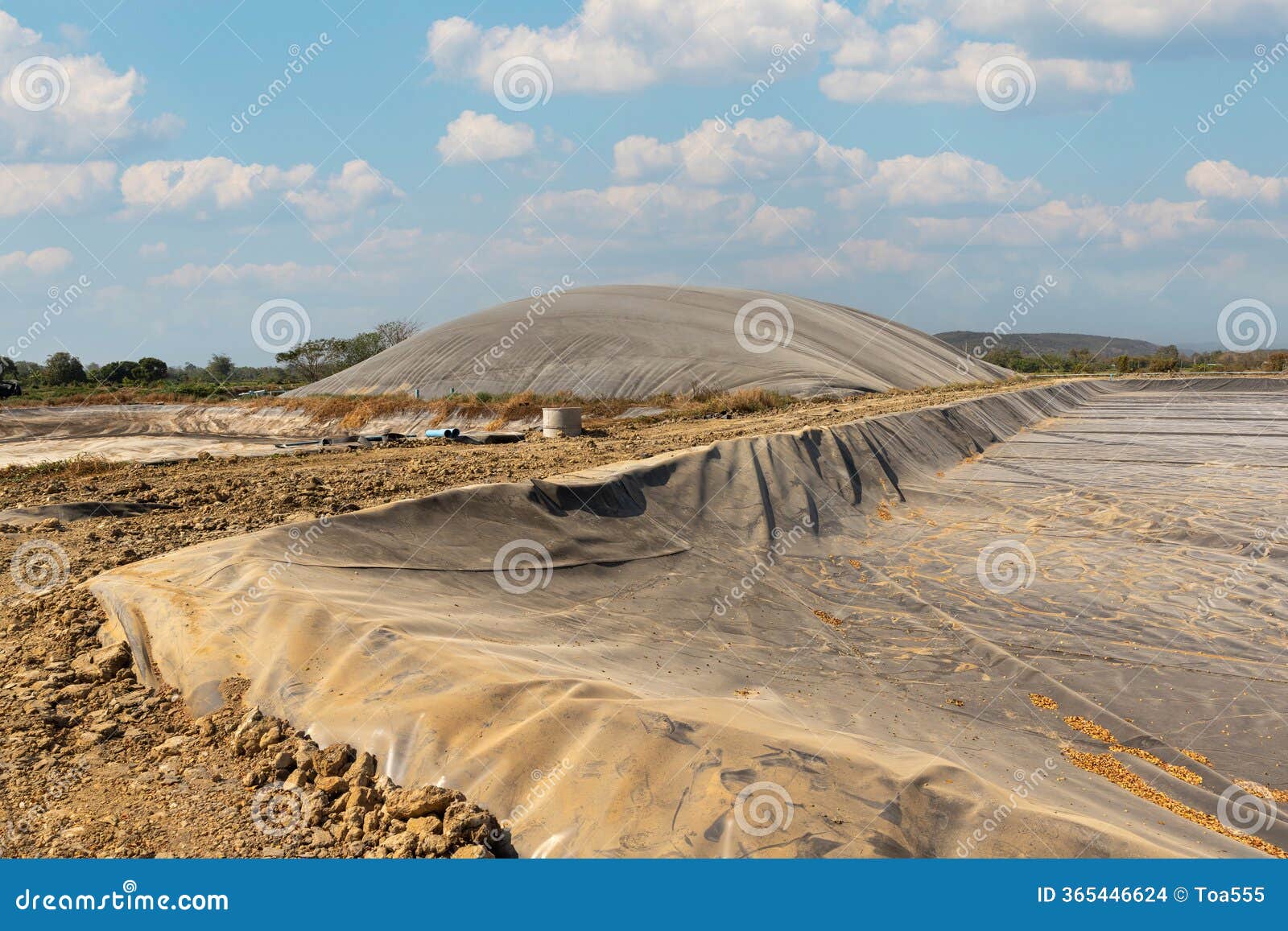 Biogas Production Using HDPE Geo-membrane Covering Anaerobic Lagoon ...