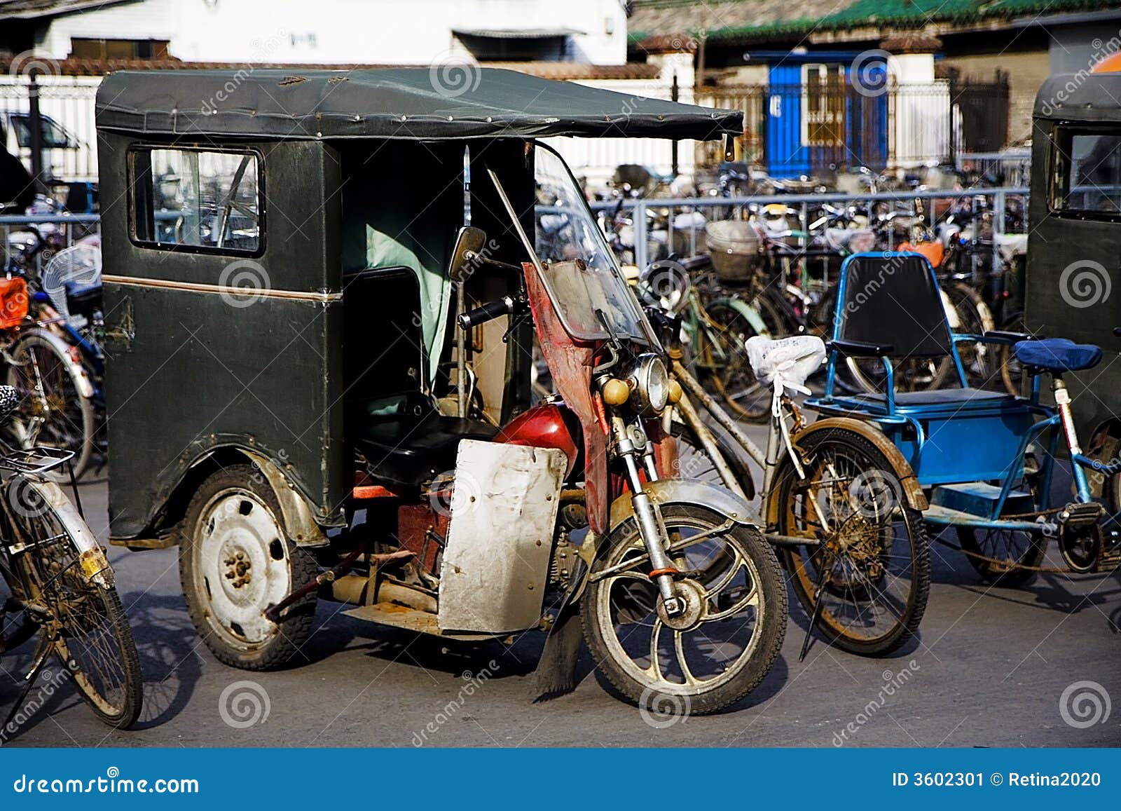 Covered Motorcycle stock image. Image of covered, rust - 3602301