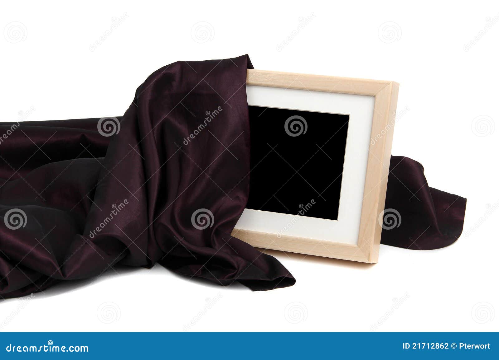 Covered picture frame stock photo. Image of secret, covered - 21712862