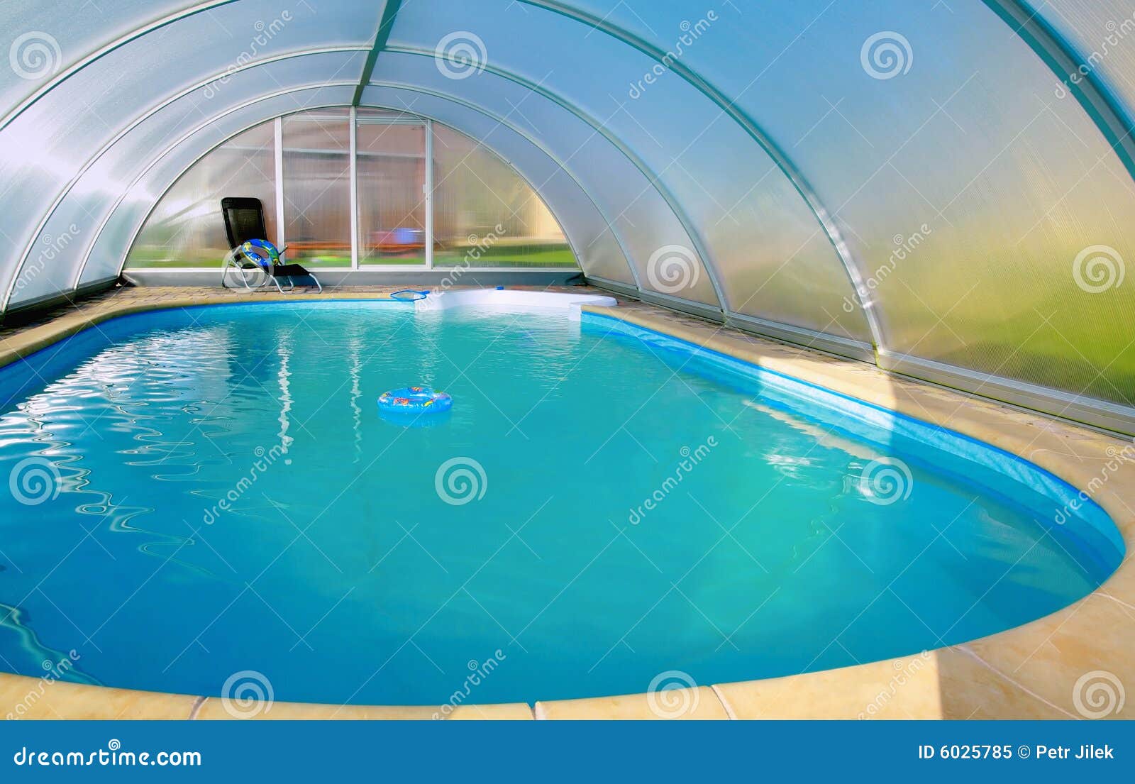 Covered swimming pool stock image. Image of beautiful - 6025785