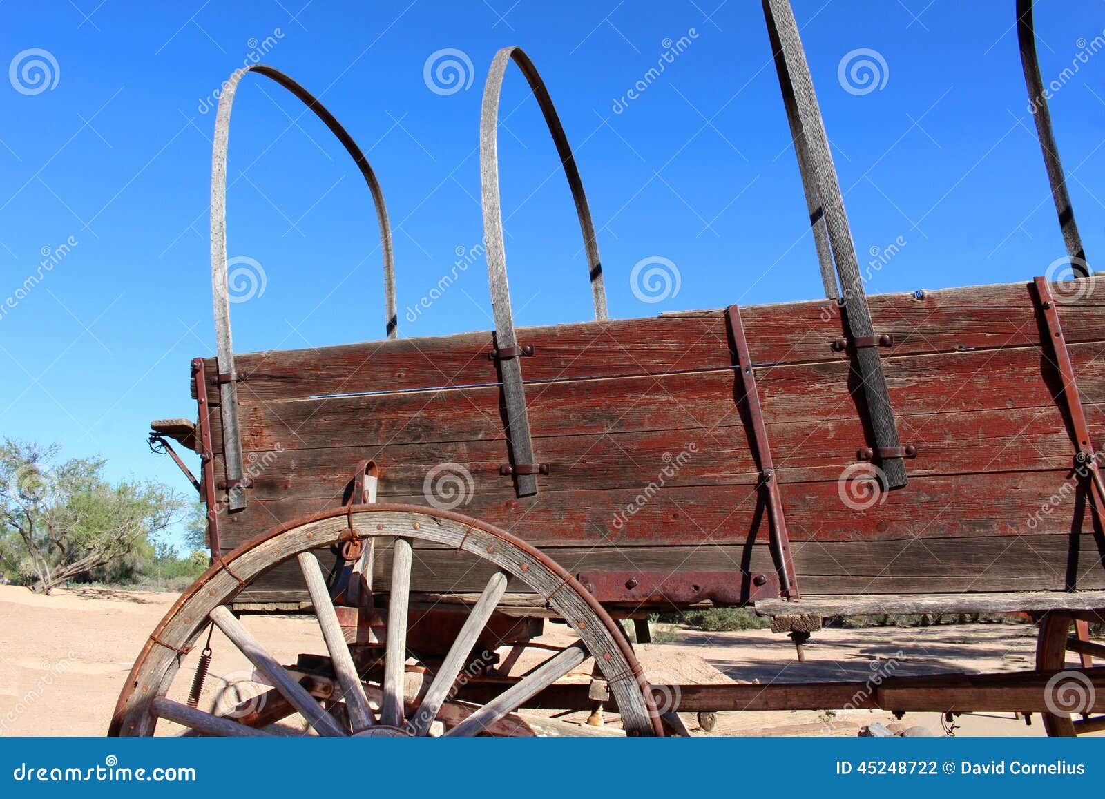 Old West Covered Wagon Stock Photography | CartoonDealer.com #15075302