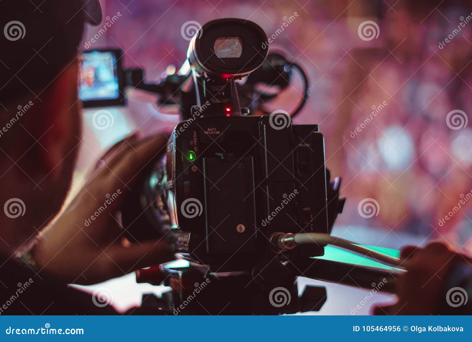 Video camera of the event editorial photo. Image of display - 105464956