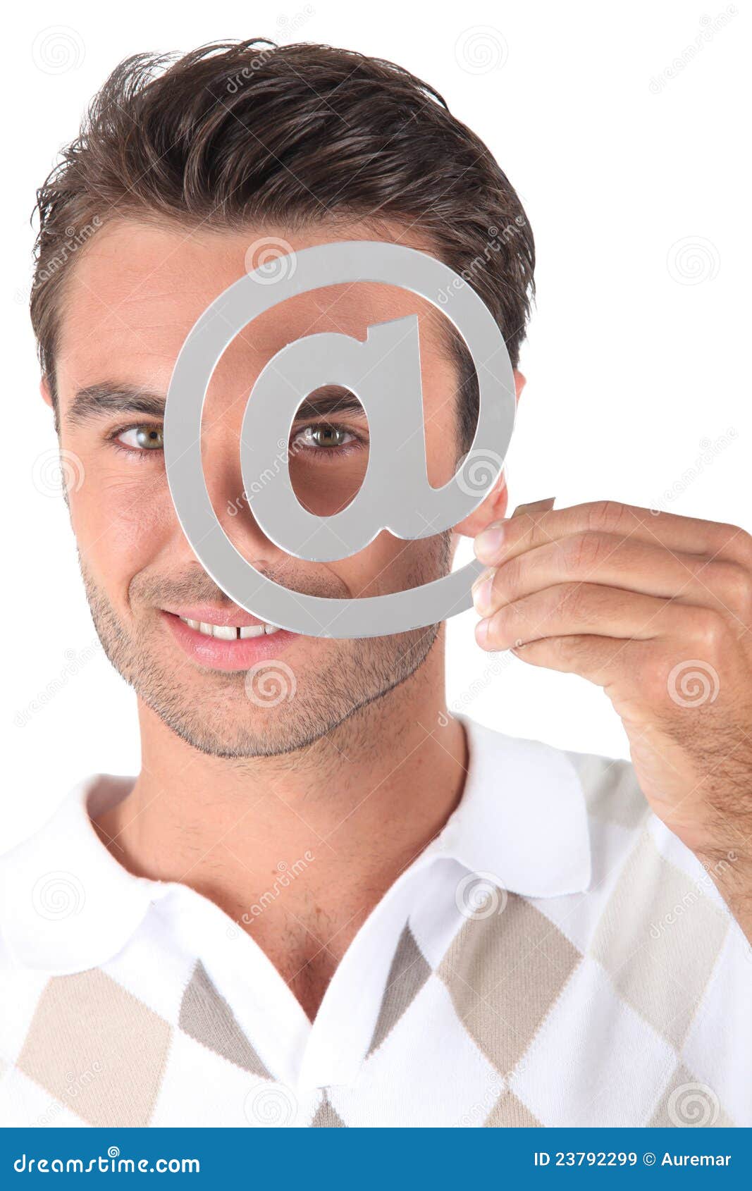 Covering Eye with at Symbol Stock Image - Image of graphic, digital ...
