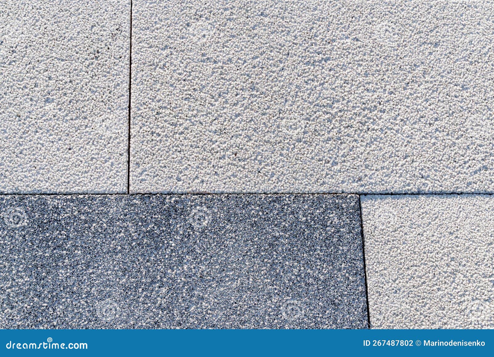 Covering the Footpath of Light and Dark Gray Tiles. Modern Textured ...