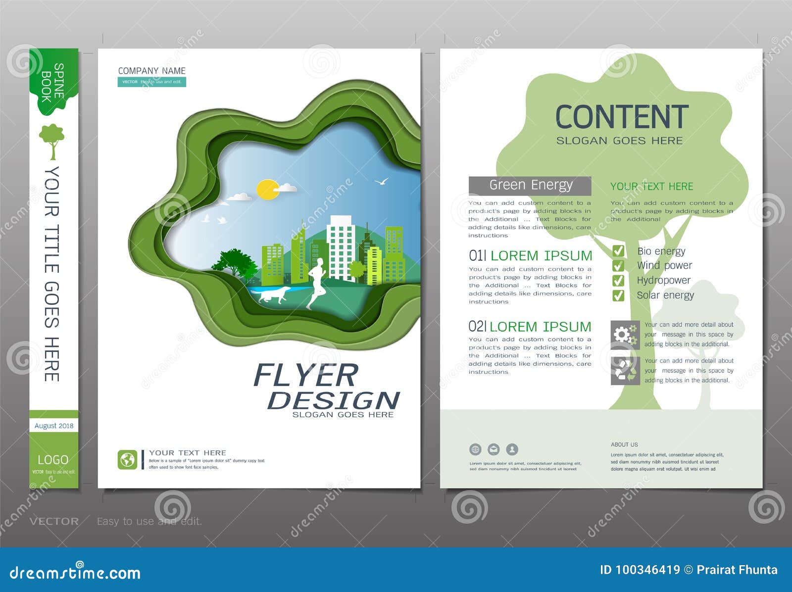 Covers Book Design Template Vector, Business Engineering Concept Stock ...