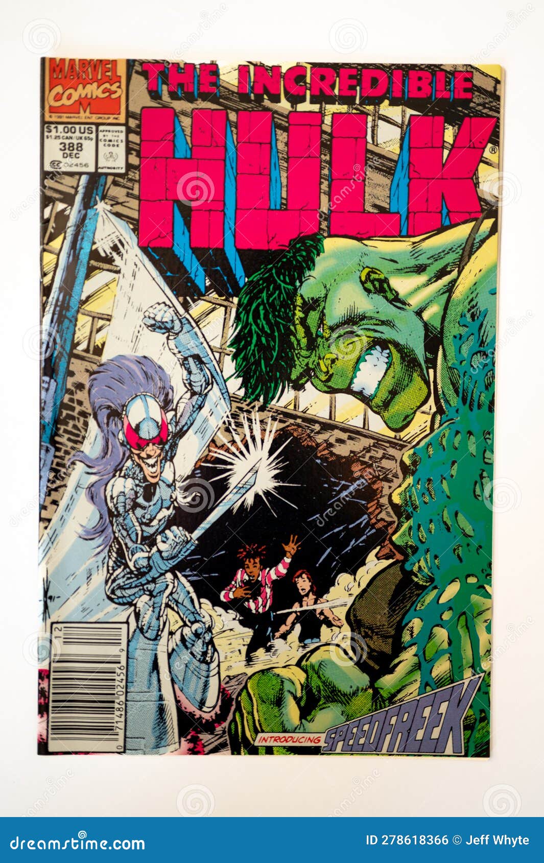 Covers of Vintage Marvel Incredible Hulk Comics Editorial Photo ...