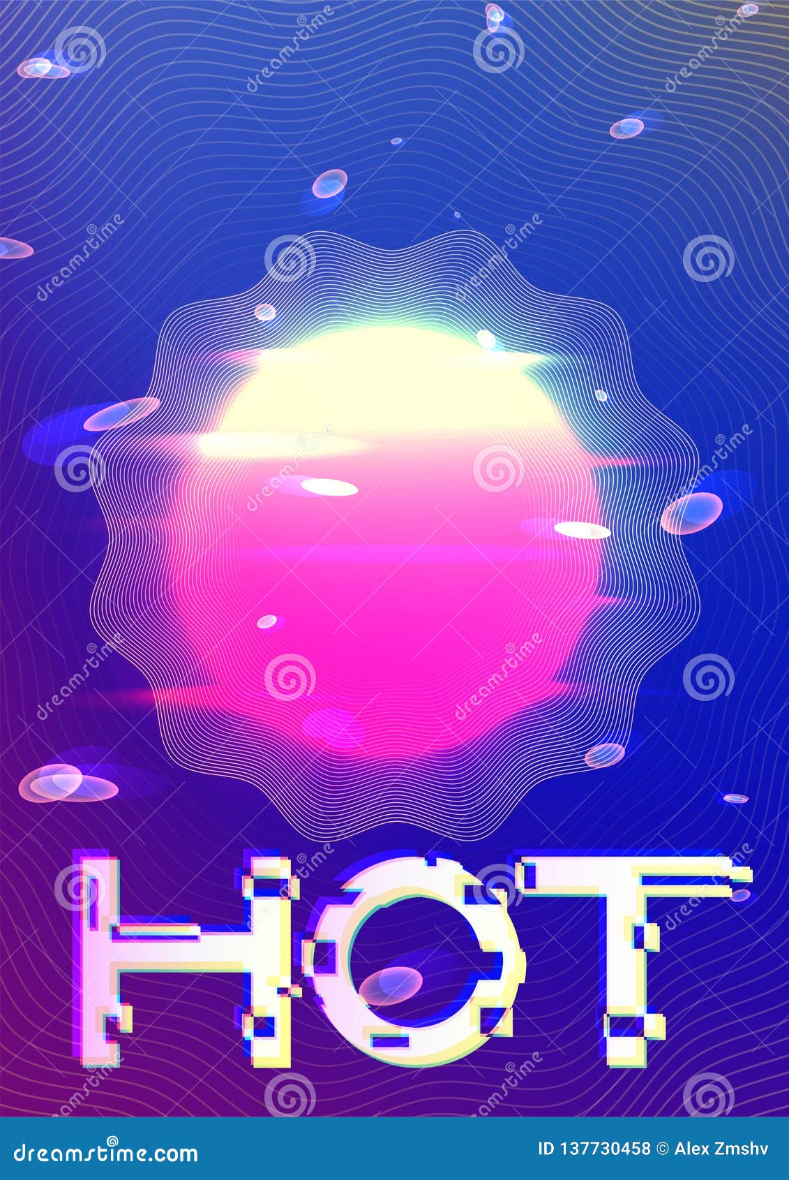 Abstract Galaxy Cover Template Stock Vector - Illustration of galaxy ...