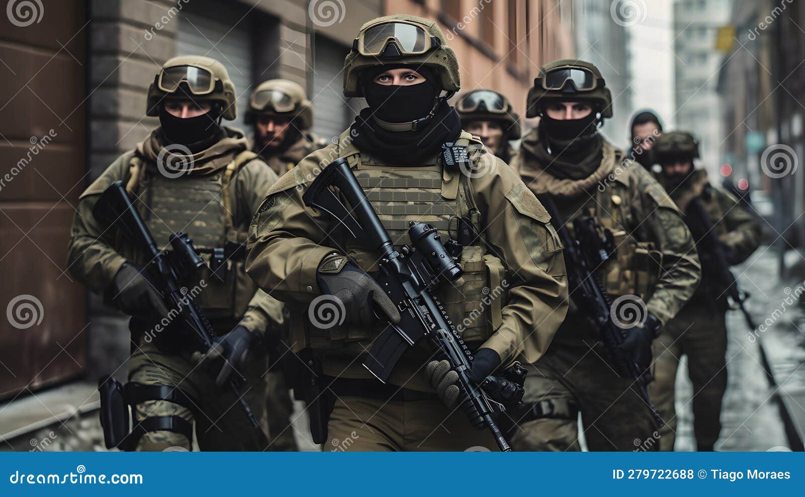 Covert Urban Operations: Armed Forces Carry Out Discreet Operations To ...