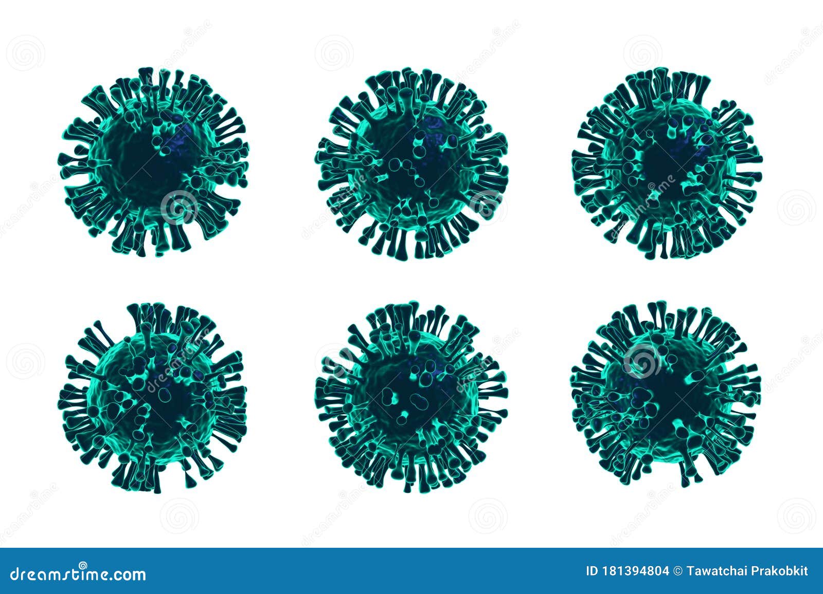 Covid-19, Coronavirus, 3D Virus Render on Background Stock Photo ...
