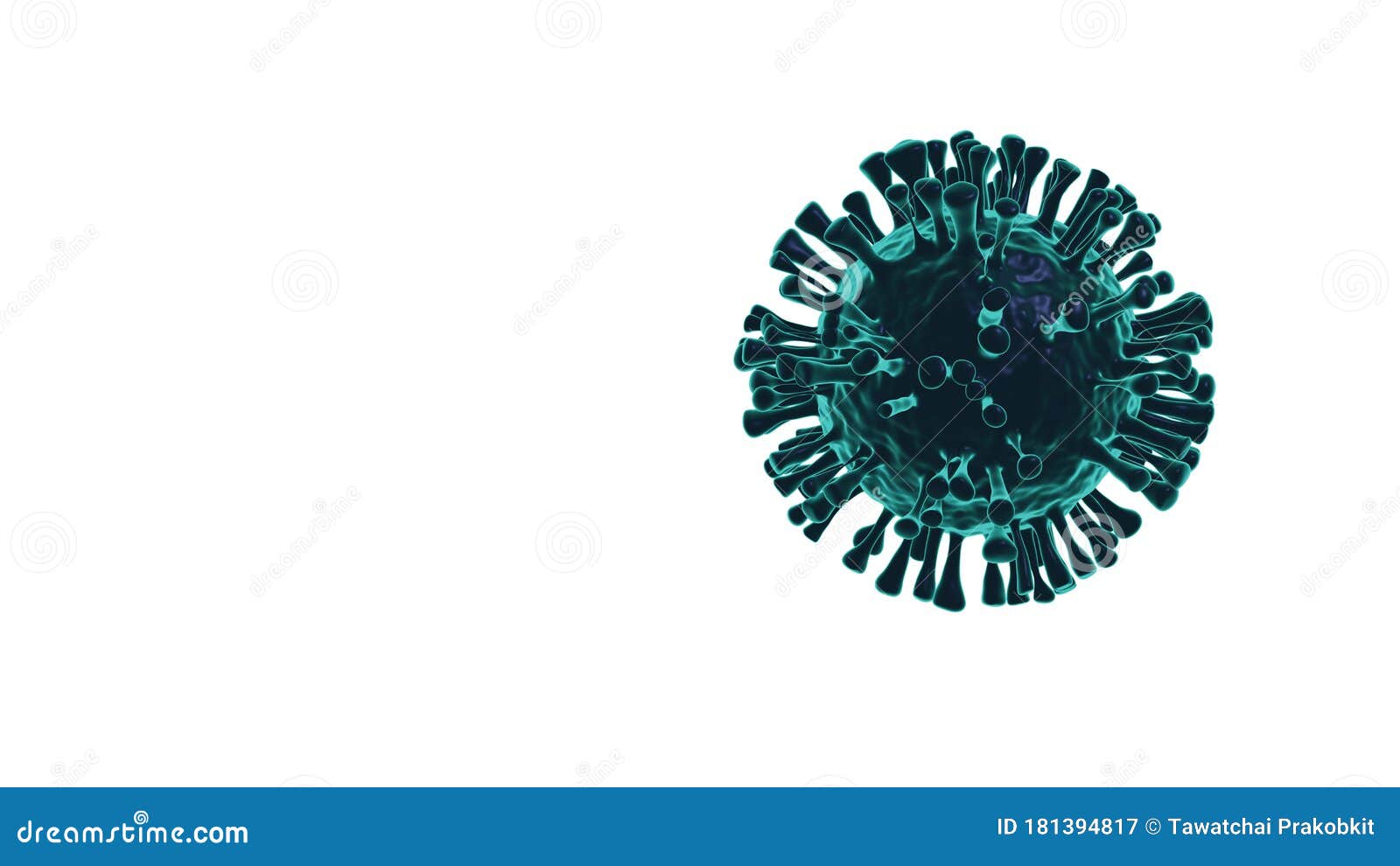 Covid-19, Coronavirus, 3D Virus Render on Background Stock Image ...