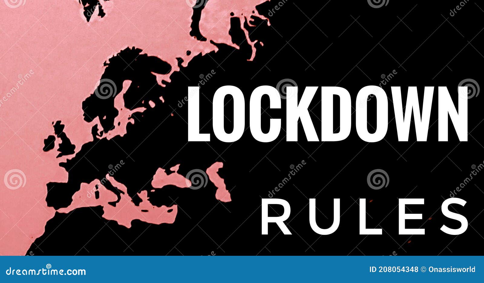 Covid 19 Coronavirus Lockdown Header Background Illustration Stock ...