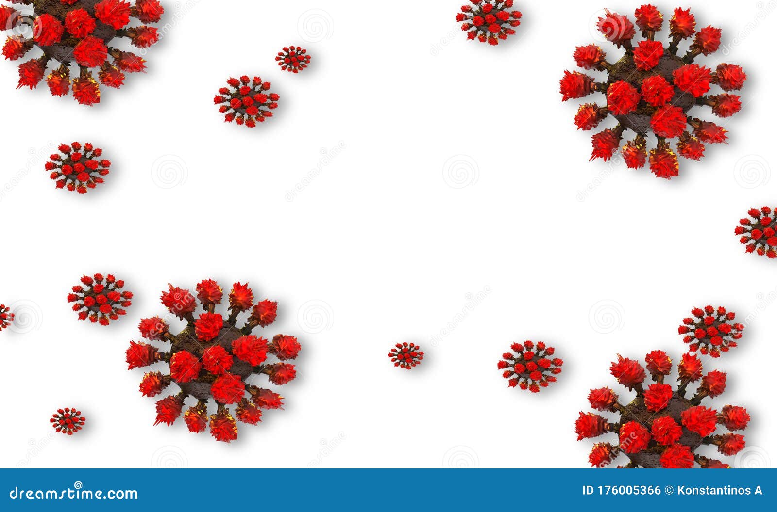 Covid-19 Covid 19 Coronavirus Space for Your Text Background Isolated ...