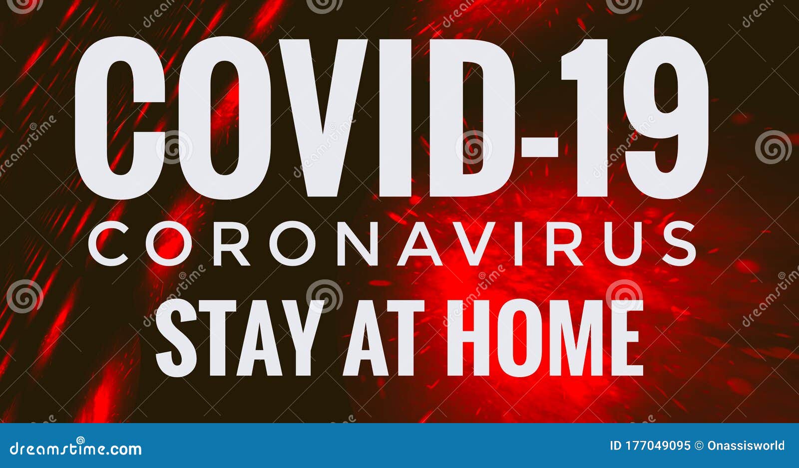 19 Coronavirus Stay at Home Header Stock Image - Image of home, stay ...