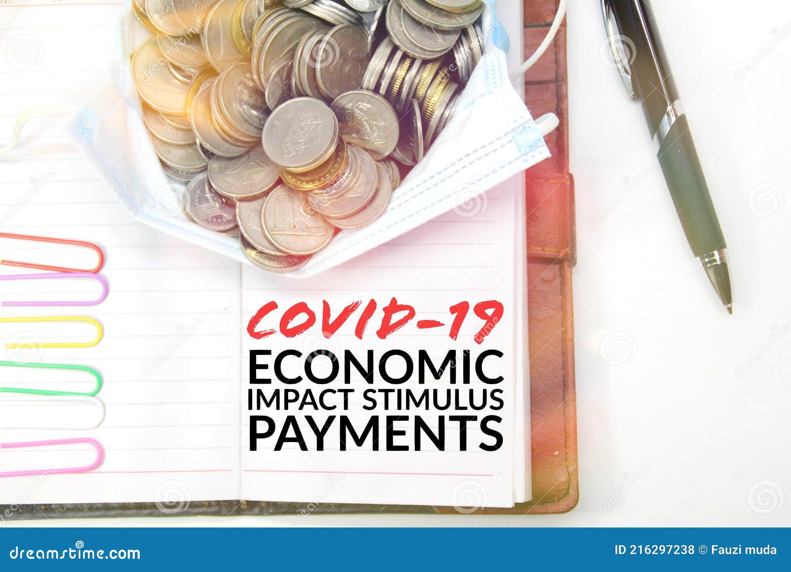 Covid-19 Economic Impact Stimulus Payments Stock Photo - Image of covid ...
