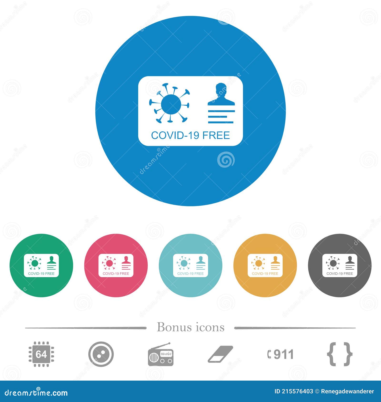 Covid 19 Free Flat Round Icons Stock Vector - Illustration of flat ... Covid 19 Free Flat Round Icons Stock Vector - Illustration of flat ...