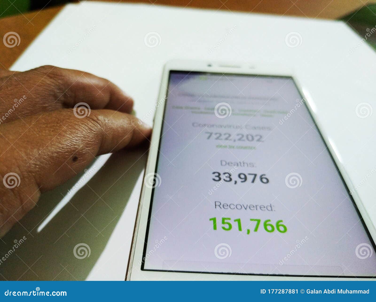 Covid-19 International Statistic from Worldometers Website Browsing ...