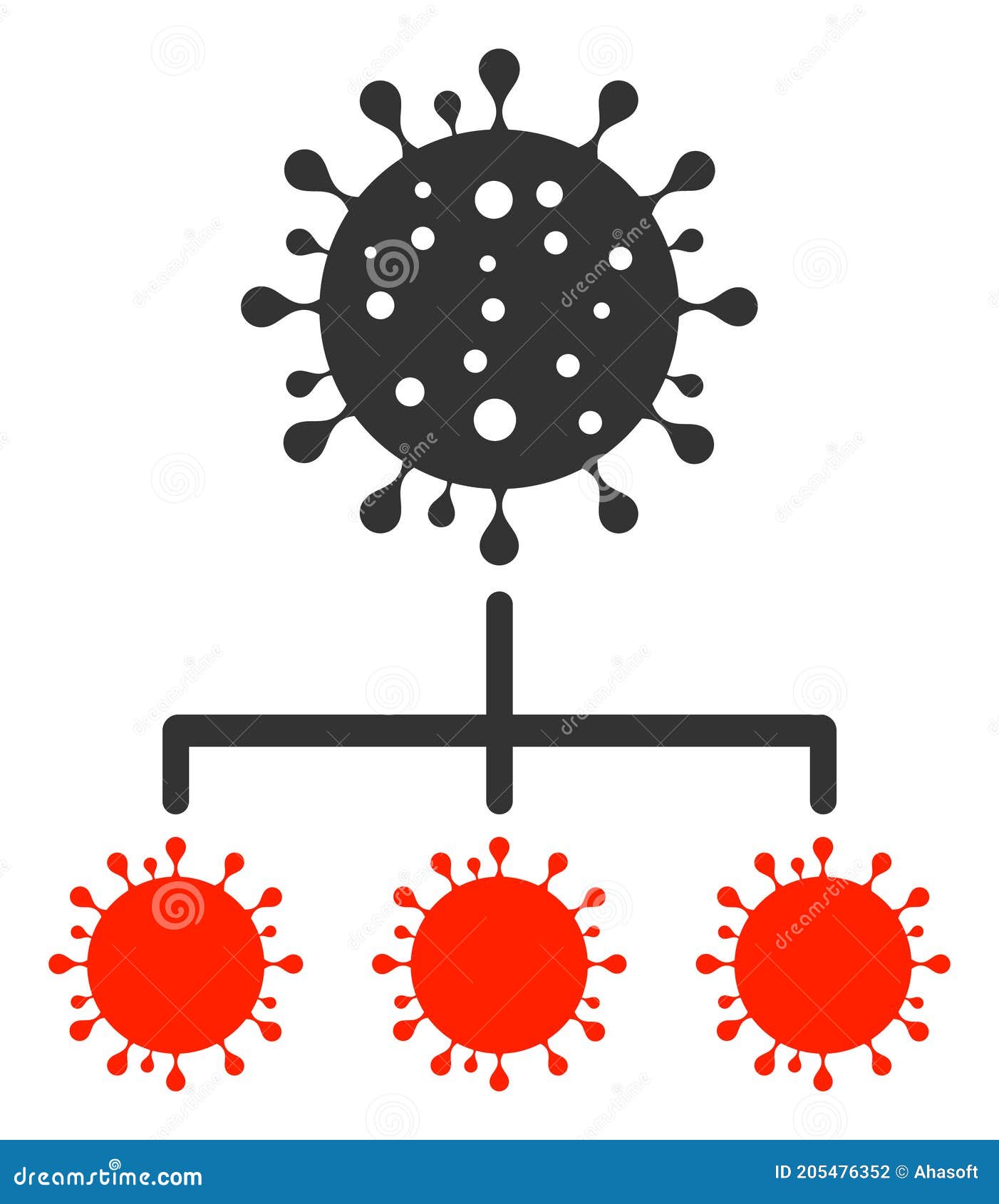 DNA Replication. Vector Diagram For Scientific Use | CartoonDealer.com ... DNA Replication. Vector Diagram For Scientific Use | CartoonDealer.com ...