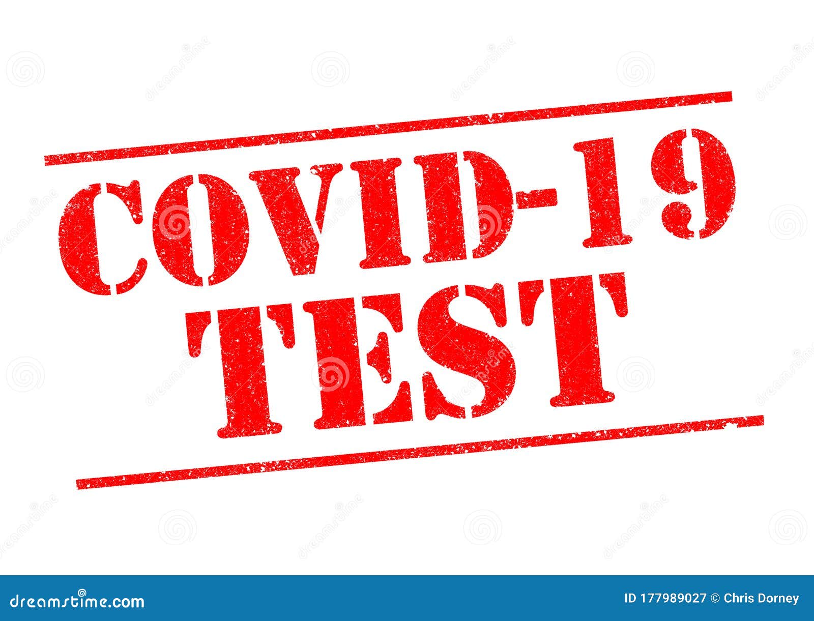 COVID-19 TEST stock illustration. Illustration of pandemic - 177989027