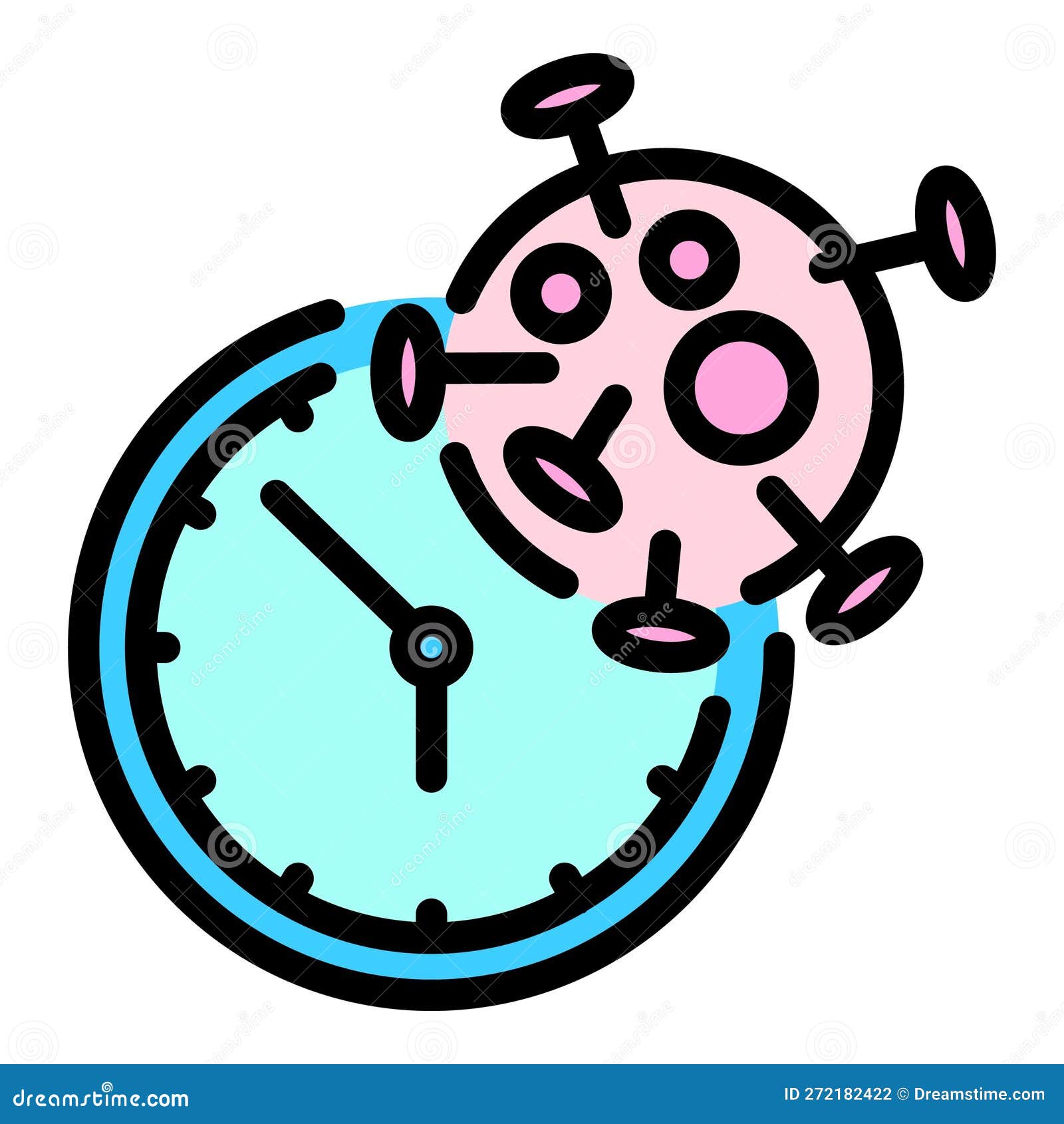 Covid Test Time Icon Vector Flat Stock Vector - Illustration of ... Covid Test Time Icon Vector Flat Stock Vector - Illustration of ...