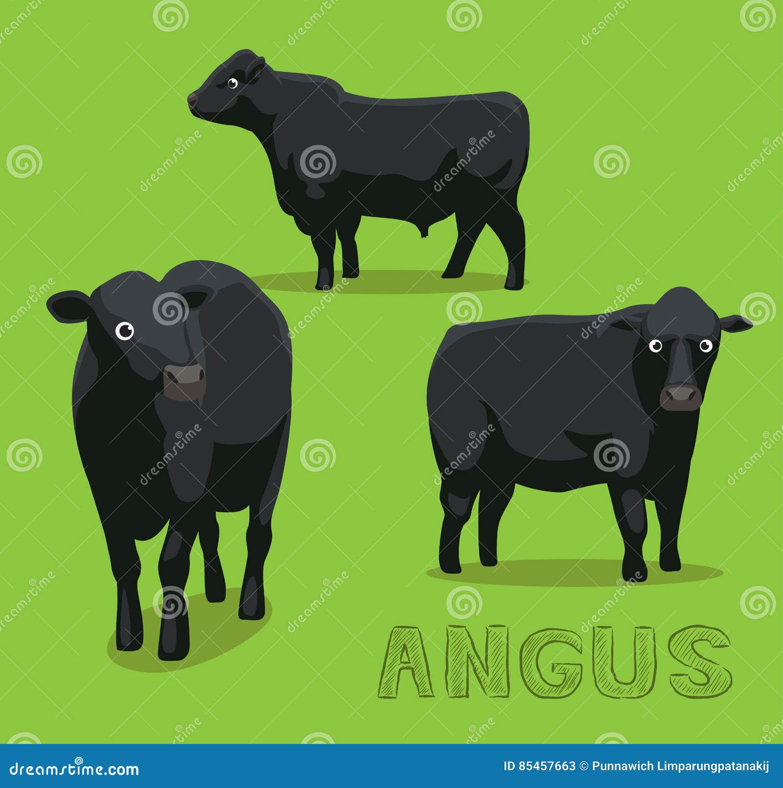 Aberdeen Angus Vector | CartoonDealer.com #277809717