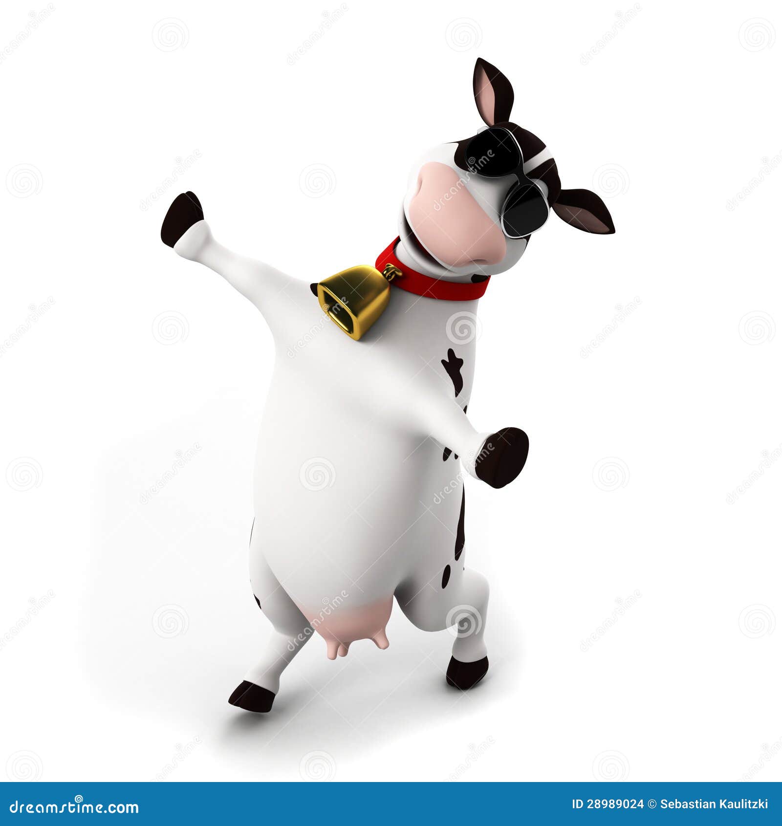 Cow character stock illustration. Illustration of farmland - 28989024
