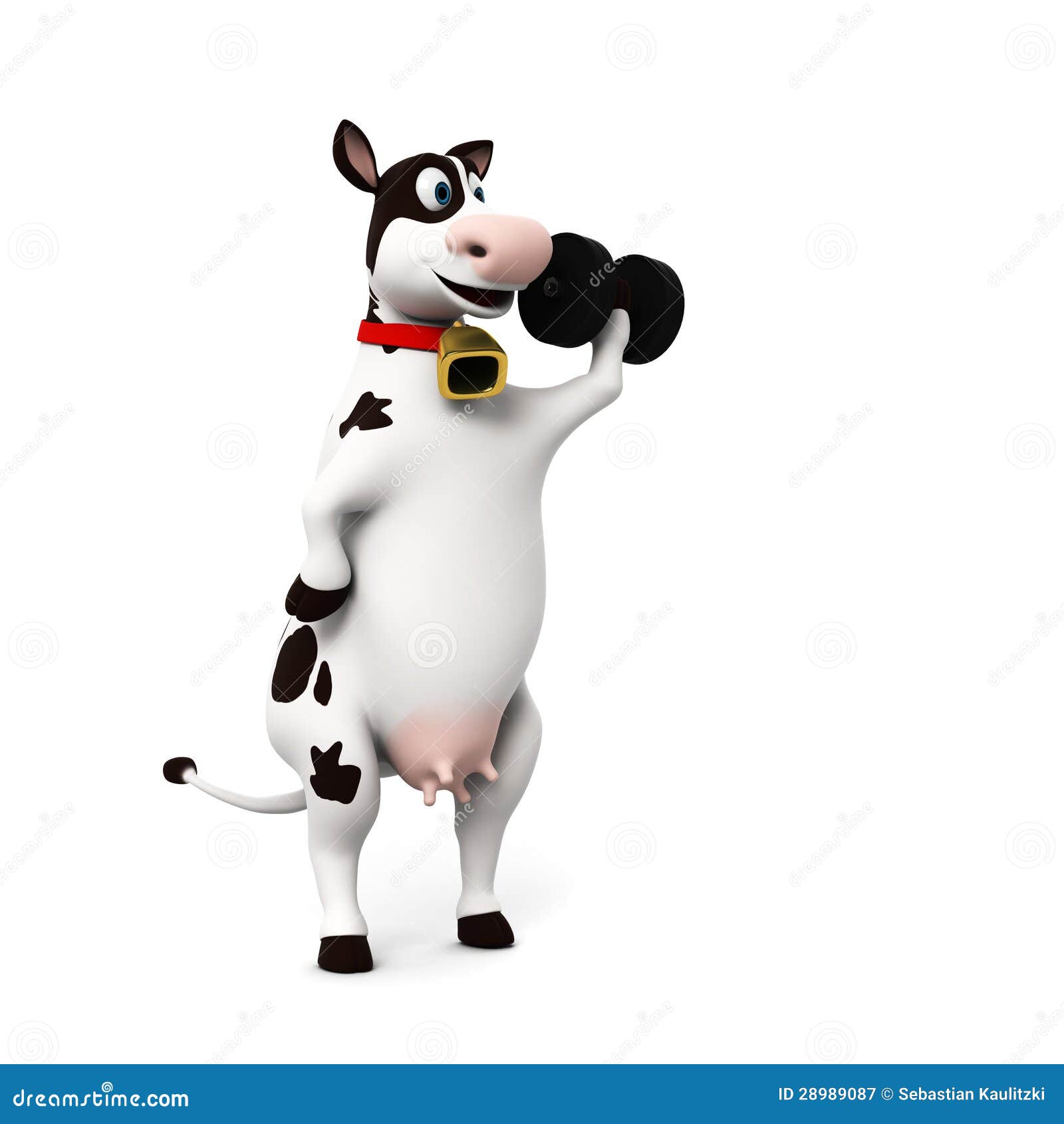 Cow character stock illustration. Illustration of farming - 28989087