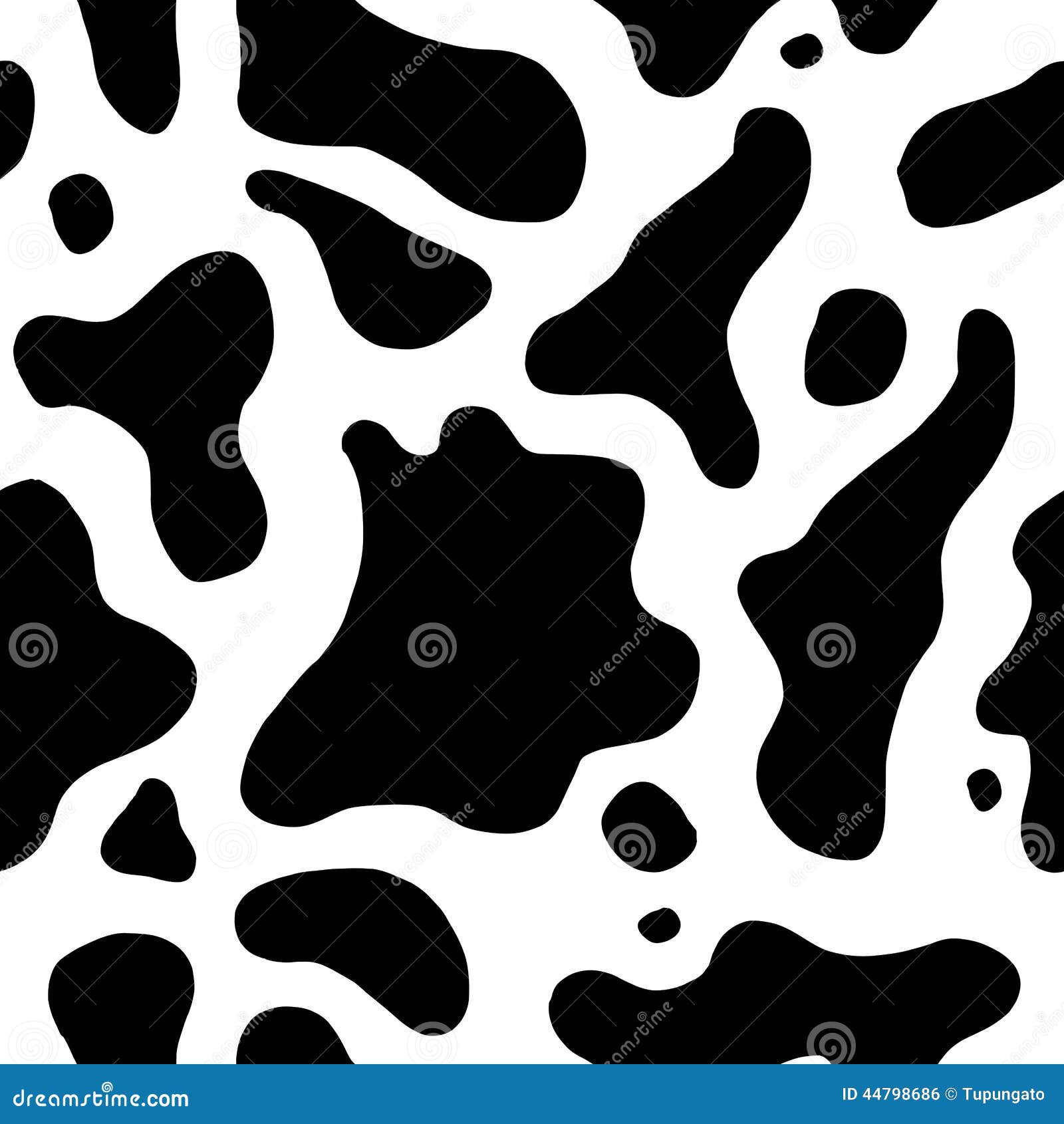 Cow Hide Pattern Vector Illustration | CartoonDealer.com #44798686