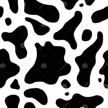 Cow hide pattern stock vector. Illustration of seamless - 44798686