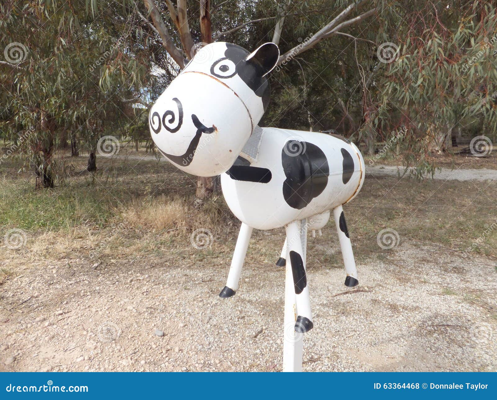 Cow Mail Box stock photo. Image of black, white, mail - 63364468