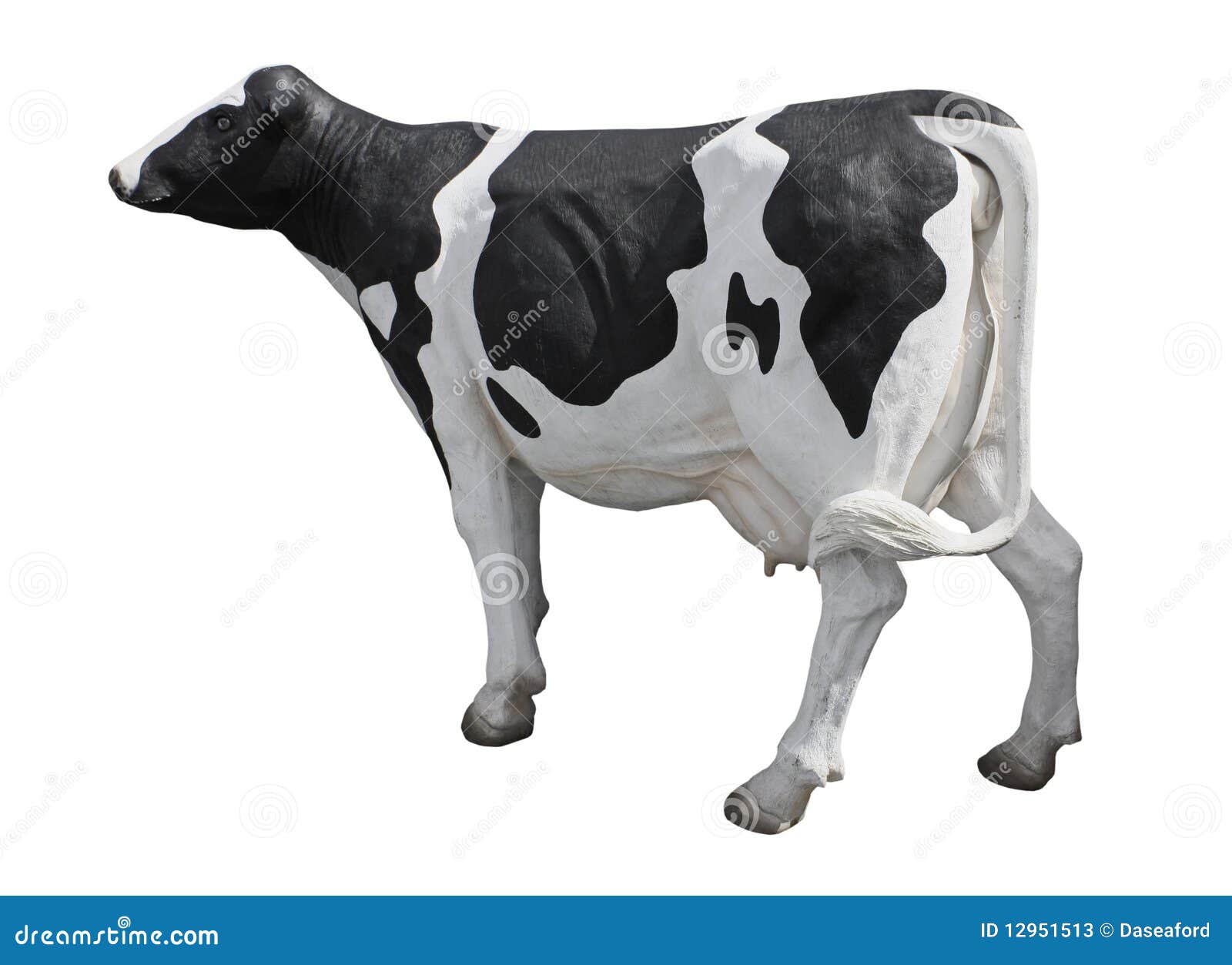 Cow Model. stock image. Image of dairy, farm, black, display - 12951513