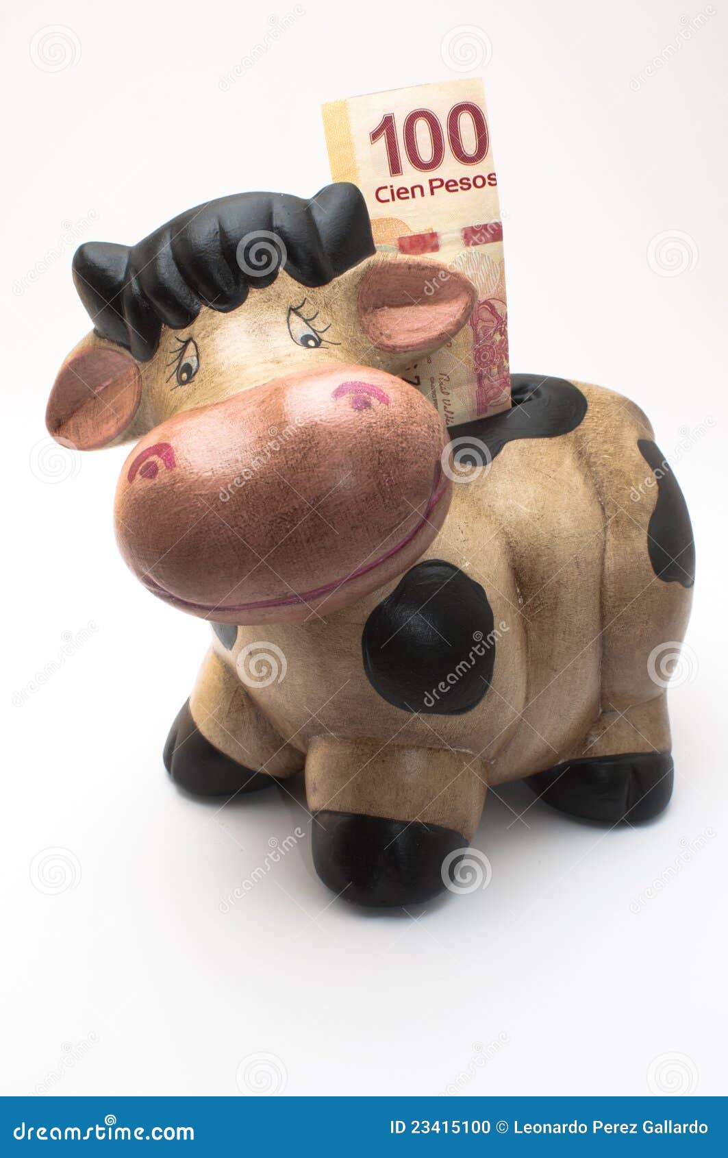 Cow MoneyBox stock photo. Image of piggy, coin, economy - 23415100
